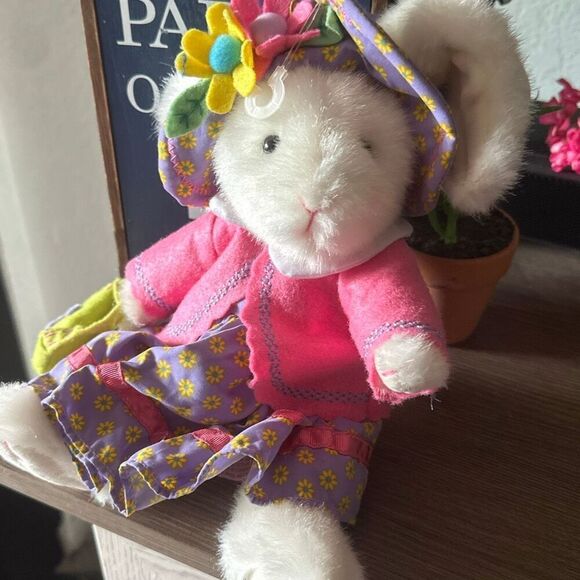 Russ | Toys | Vintageruss Springtime Moments Bunny In Dress Plush 1 ...